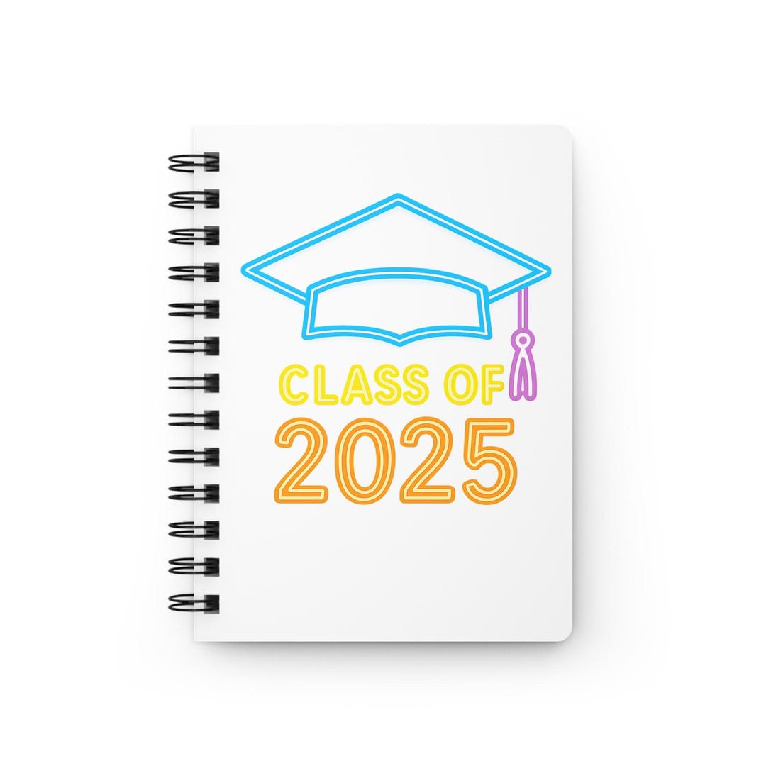 Class of 2025 Graduation Spiral Notebook- Great Gift for Grads! - Etsy