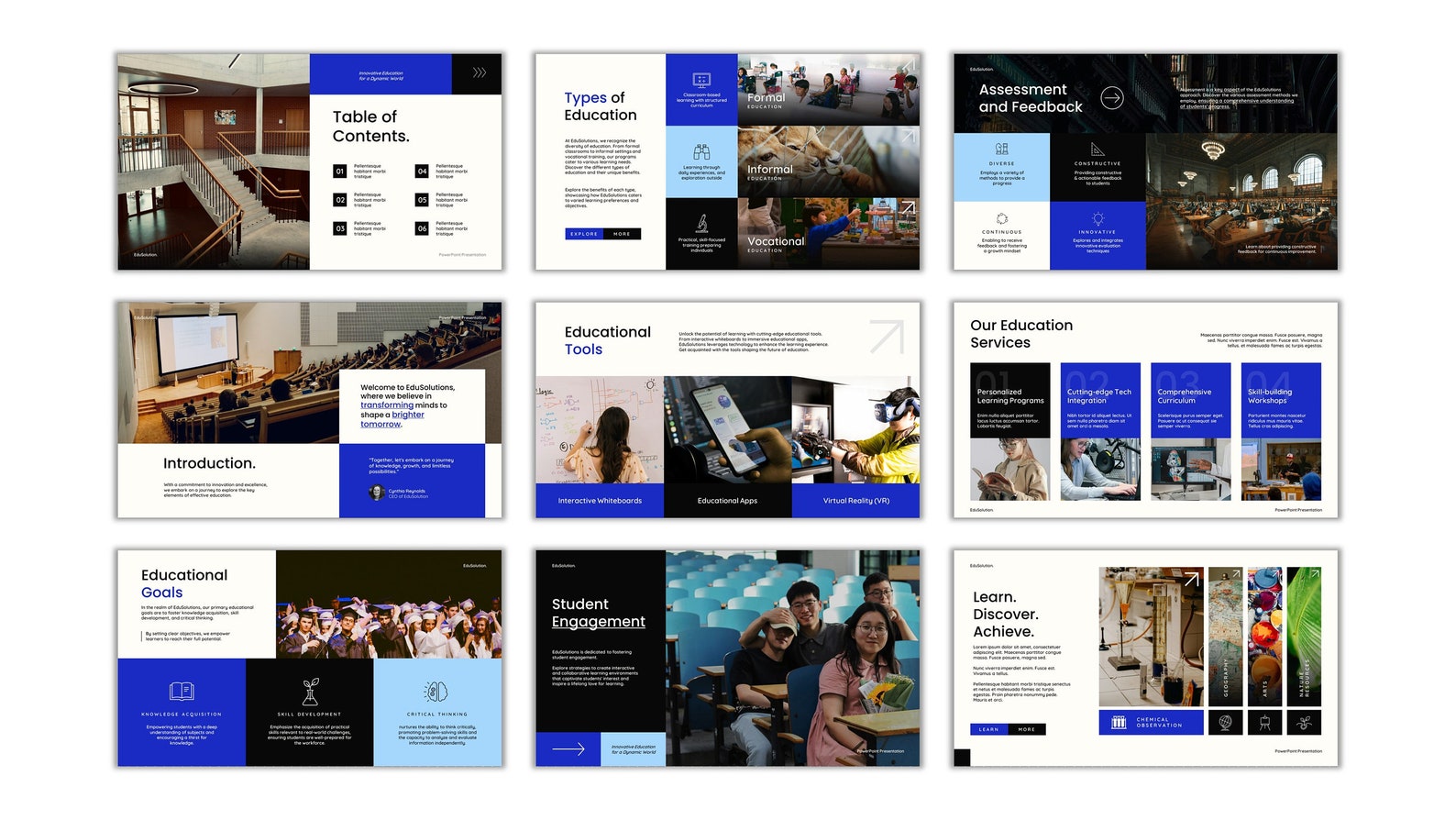 Modern and Minimalism Presentation Template (personal License) - Etsy