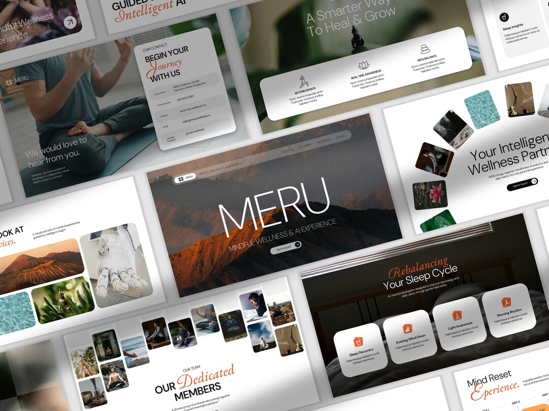 MERU — Mindful Wellness & AI Experience Deck (commercial License) - Etsy