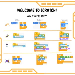 Scratch Task Cards Bundle: 3 Levels - Etsy