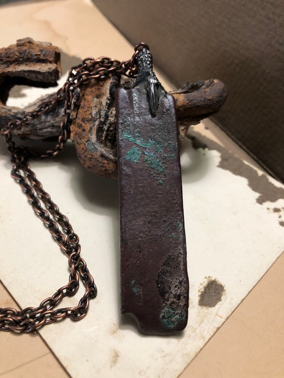 Clawed Copper Spike Very Old Metal Spike From Shipwreck - Etsy