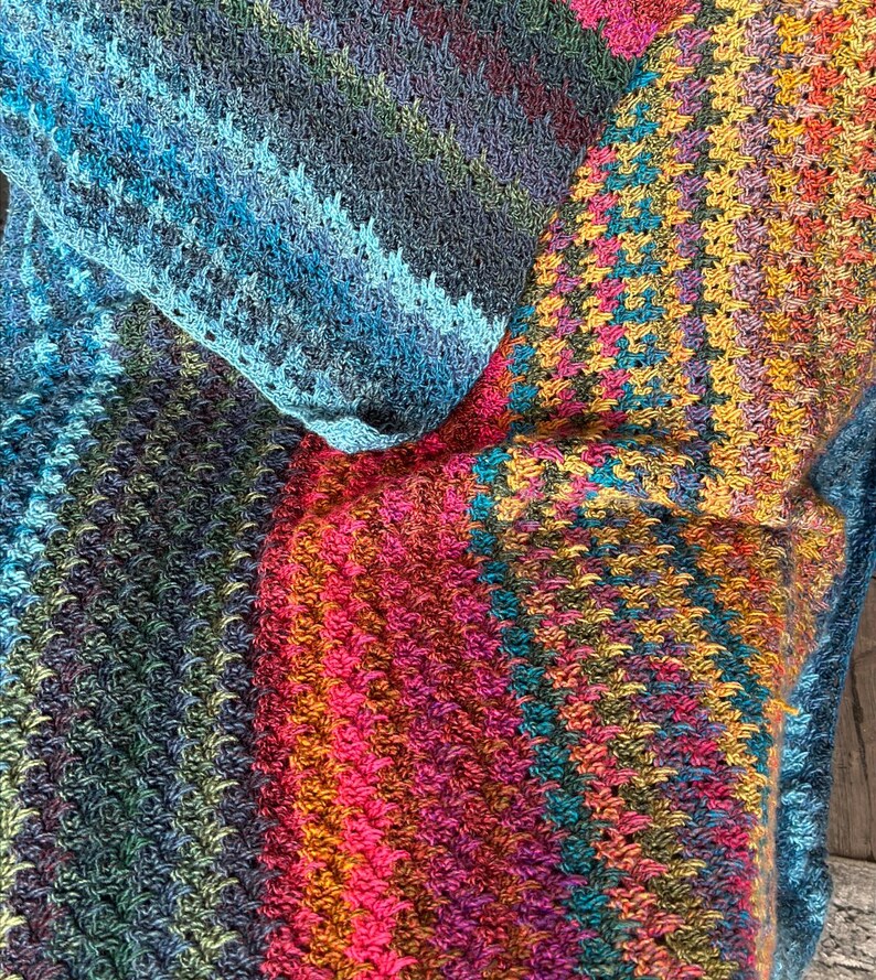Weekend Project - Lakeside Sunrise Crochet Blanket Pattern - Level 1 ...