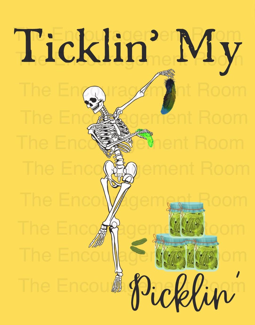 Pickle, Jars, Skeleton, Feather, Digital Download - Etsy