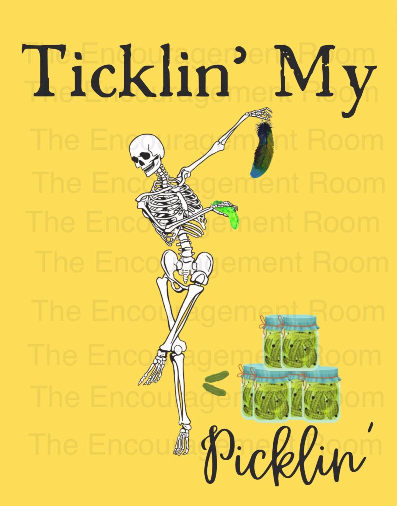 Pickle, Jars, Skeleton, Feather, Digital Download - Etsy