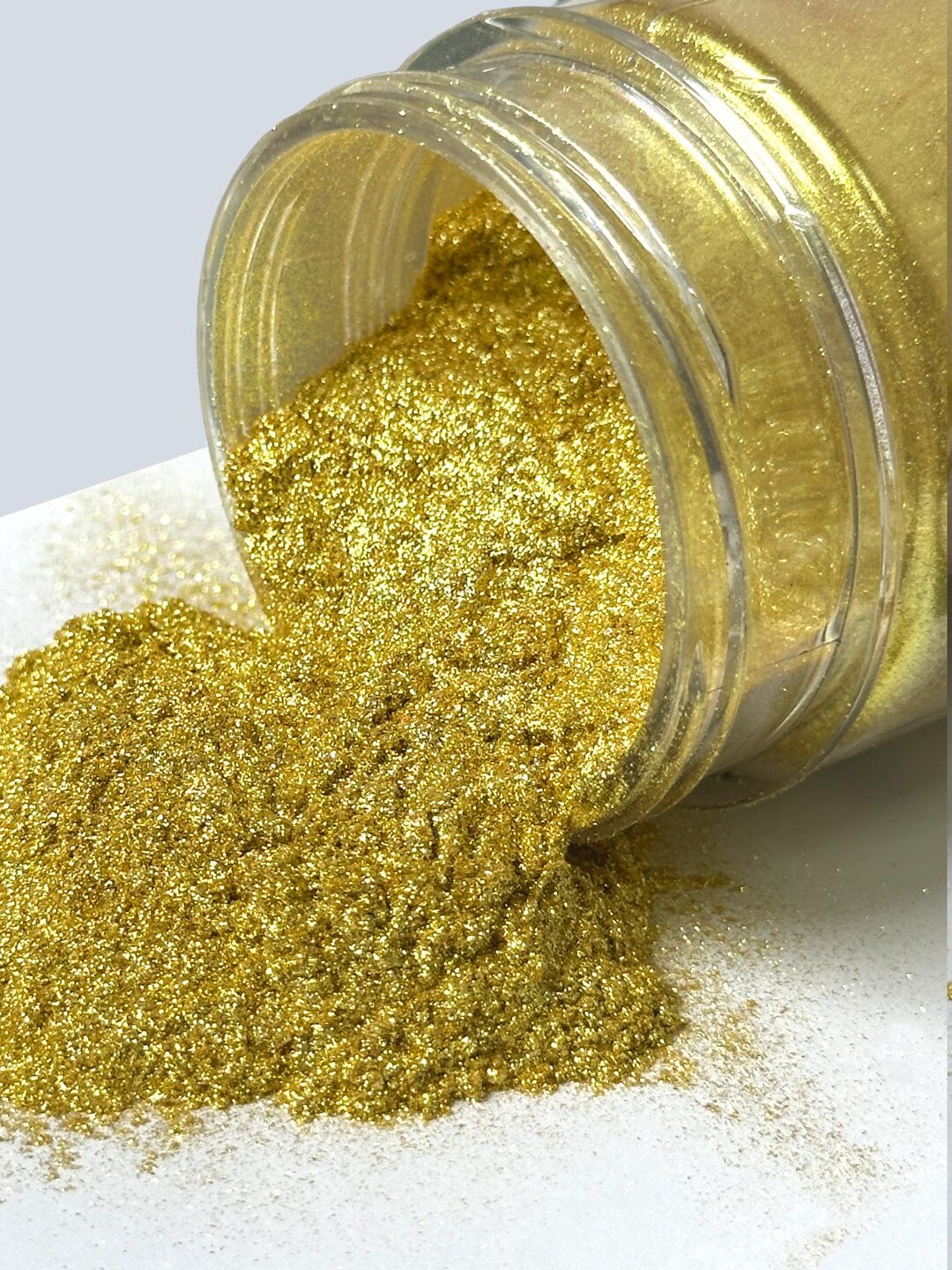 Gold Pearl Mica Powder: Shimmering Pigment for Epoxy Resin, Soap ...