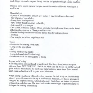 Snout Bear Pattern by Violetpie Instant Download Pattern With Detailed ...