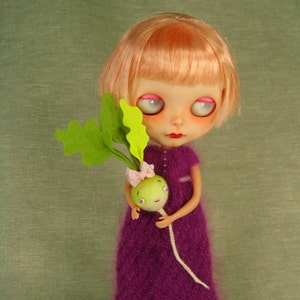 Happy Turnip Girl Anthropomorphic Toy for Dolls MADE TO ORDER - Etsy