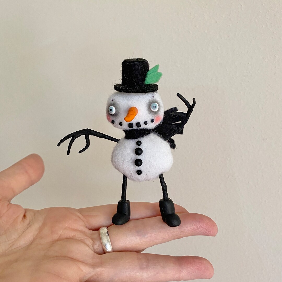 Spooky Snowman MADE-TO-ORDER - Etsy