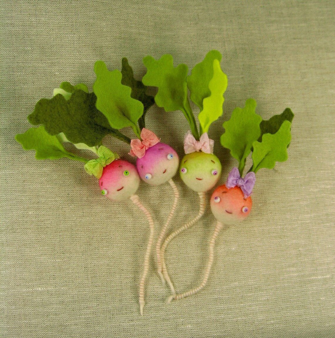 Happy Turnip Girl Anthropomorphic Toy for Dolls MADE TO ORDER | Etsy