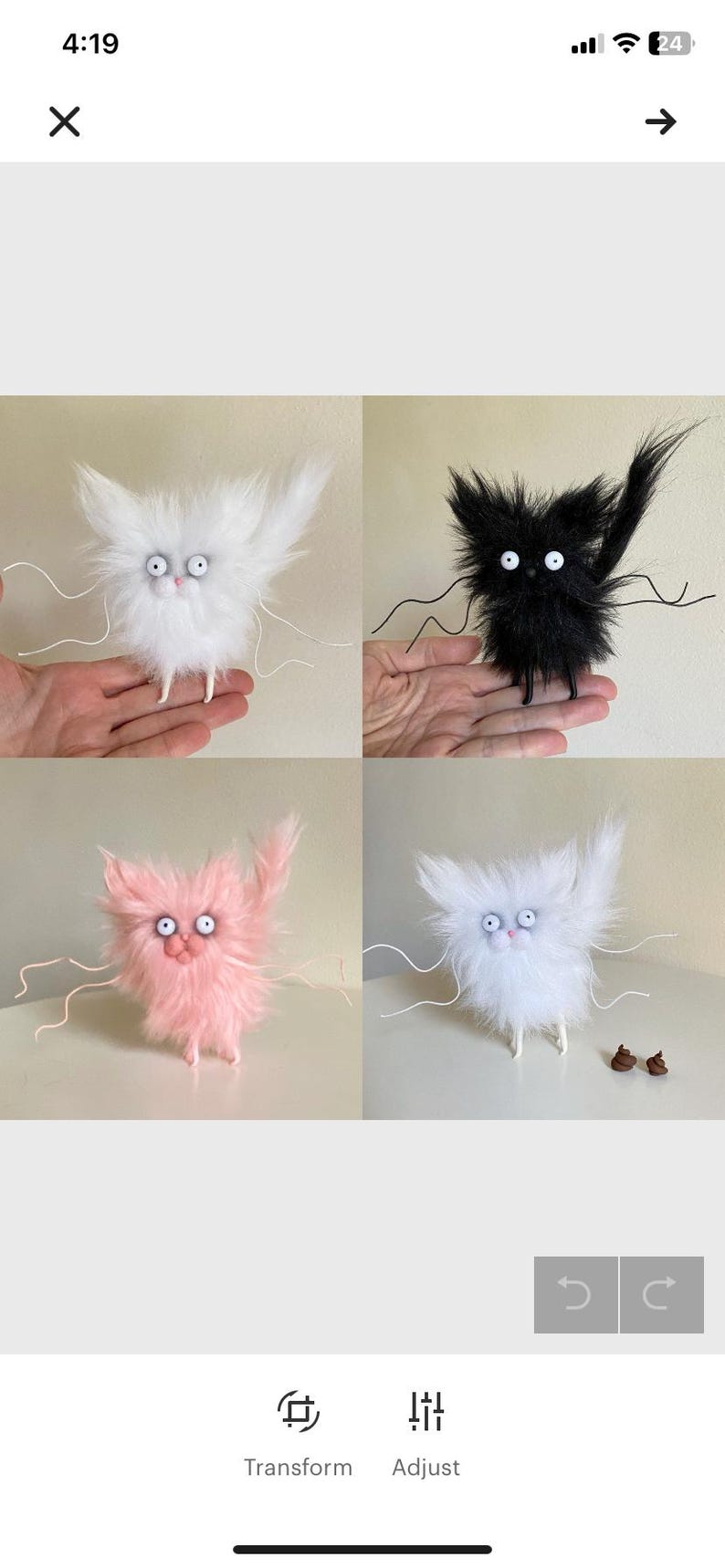 Scaredy Cat Spooky Halloween Kitty Made to Order - Etsy