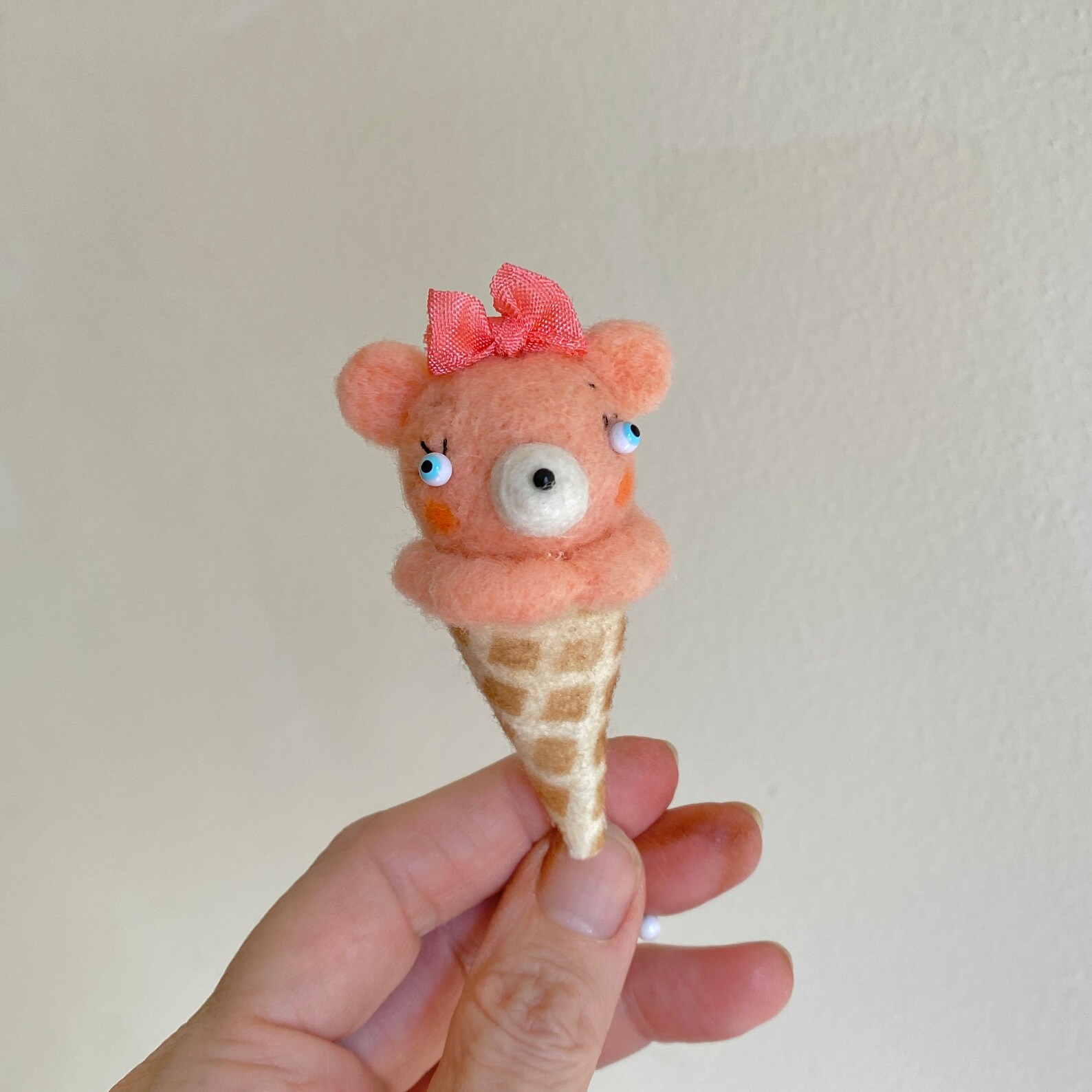 Ice Cream Cone Teddy Bear MADE TO ORDER - Etsy