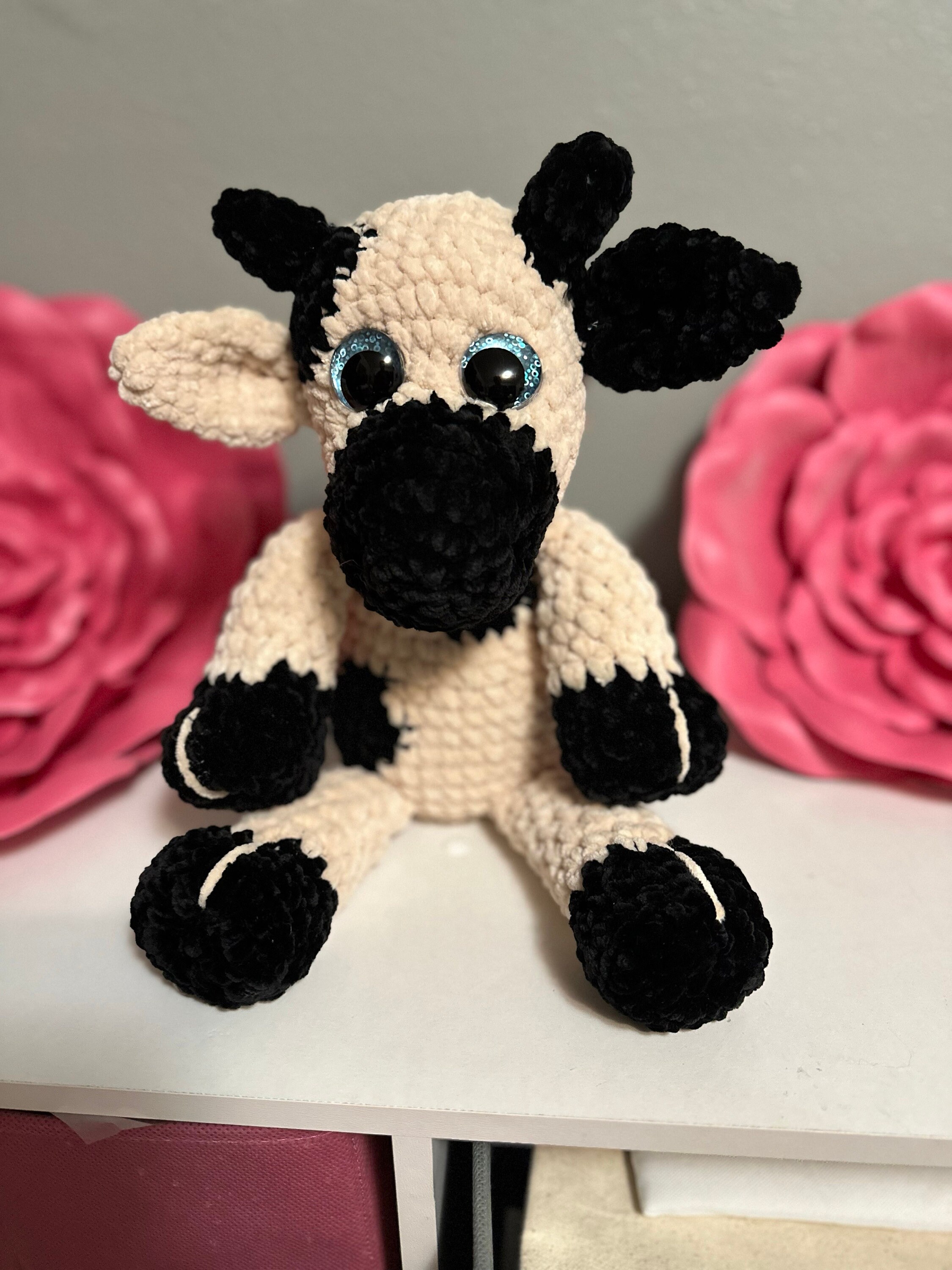 Low Sew Cow Crochet Pattern, Cute Plush Toy Crochet Pattern, Crochet ...