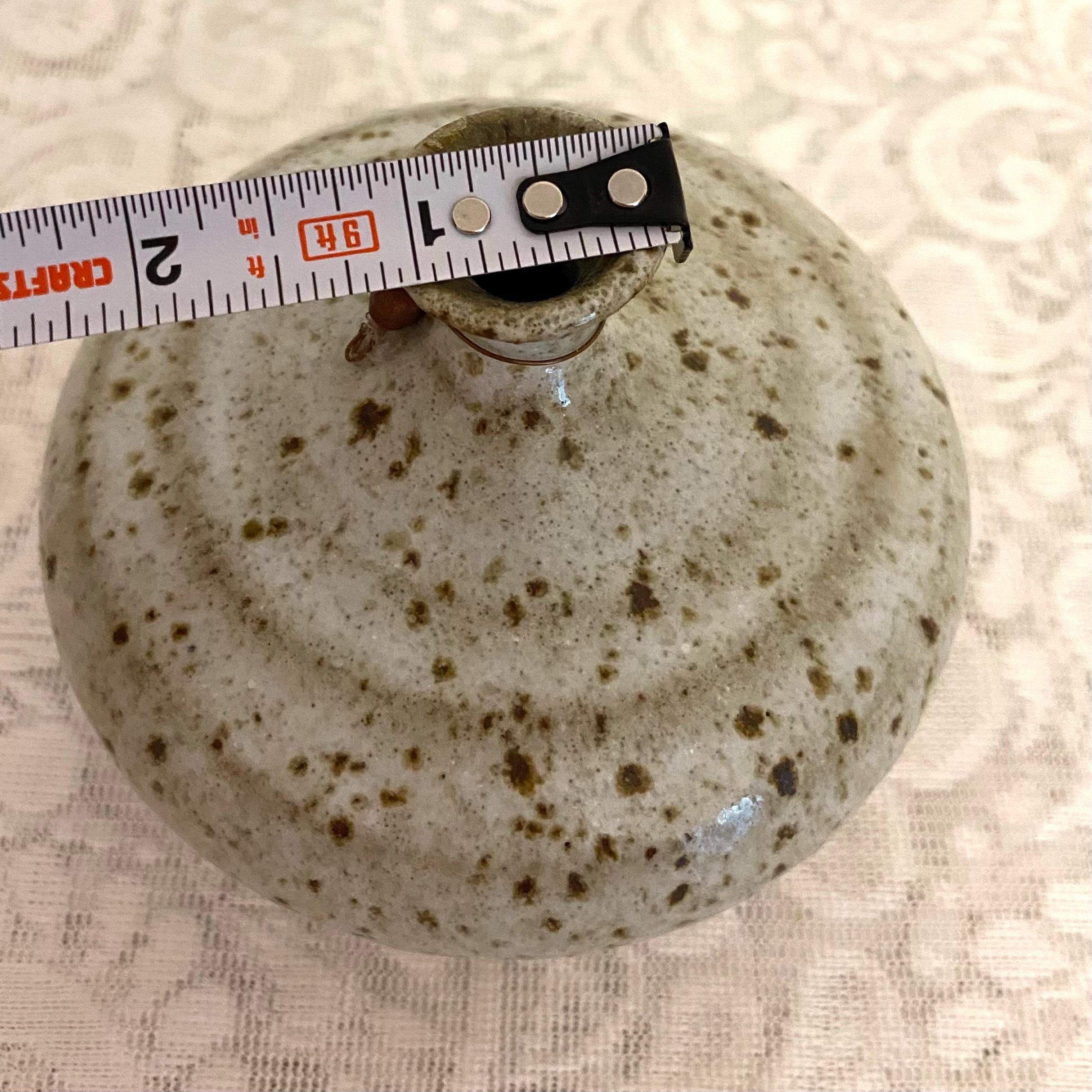 Glazed Pottery Bud Vases by Butler, Set of Two - Etsy