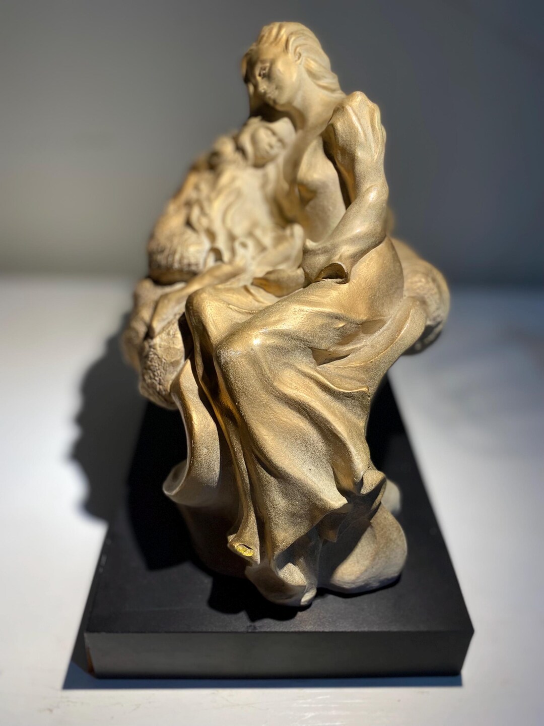 Alice Heath Austin Productions Mother With Child Gold Sculpture 1988 - Etsy