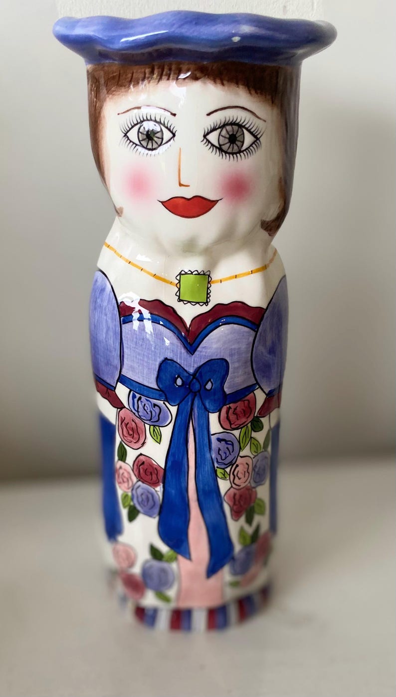 Bella Casa Vase for Ganz. Designed by Artist Susan Paley. Madeline. - Etsy