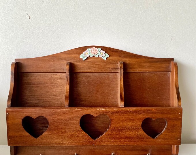 Vintage Wooden Mail Organizer - Etsy