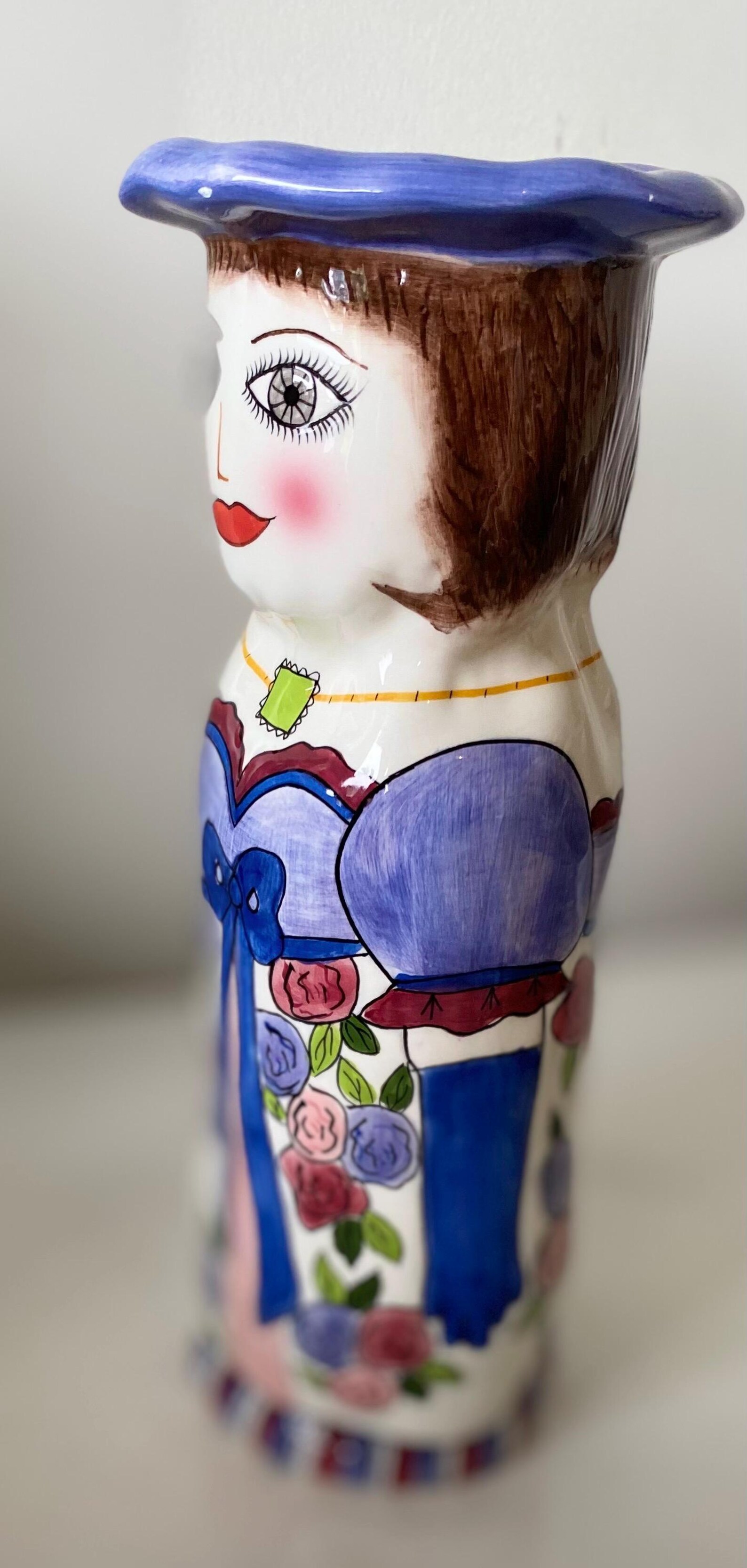 Bella Casa Vase for Ganz. Designed by Artist Susan Paley. Madeline. - Etsy