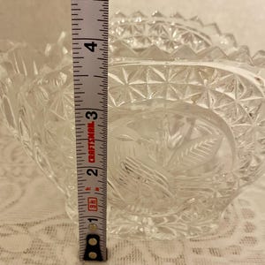 Hofbauer Byrdes, Crystal Bowl, 24% Lead Crystal, Made in Germany, Two ...