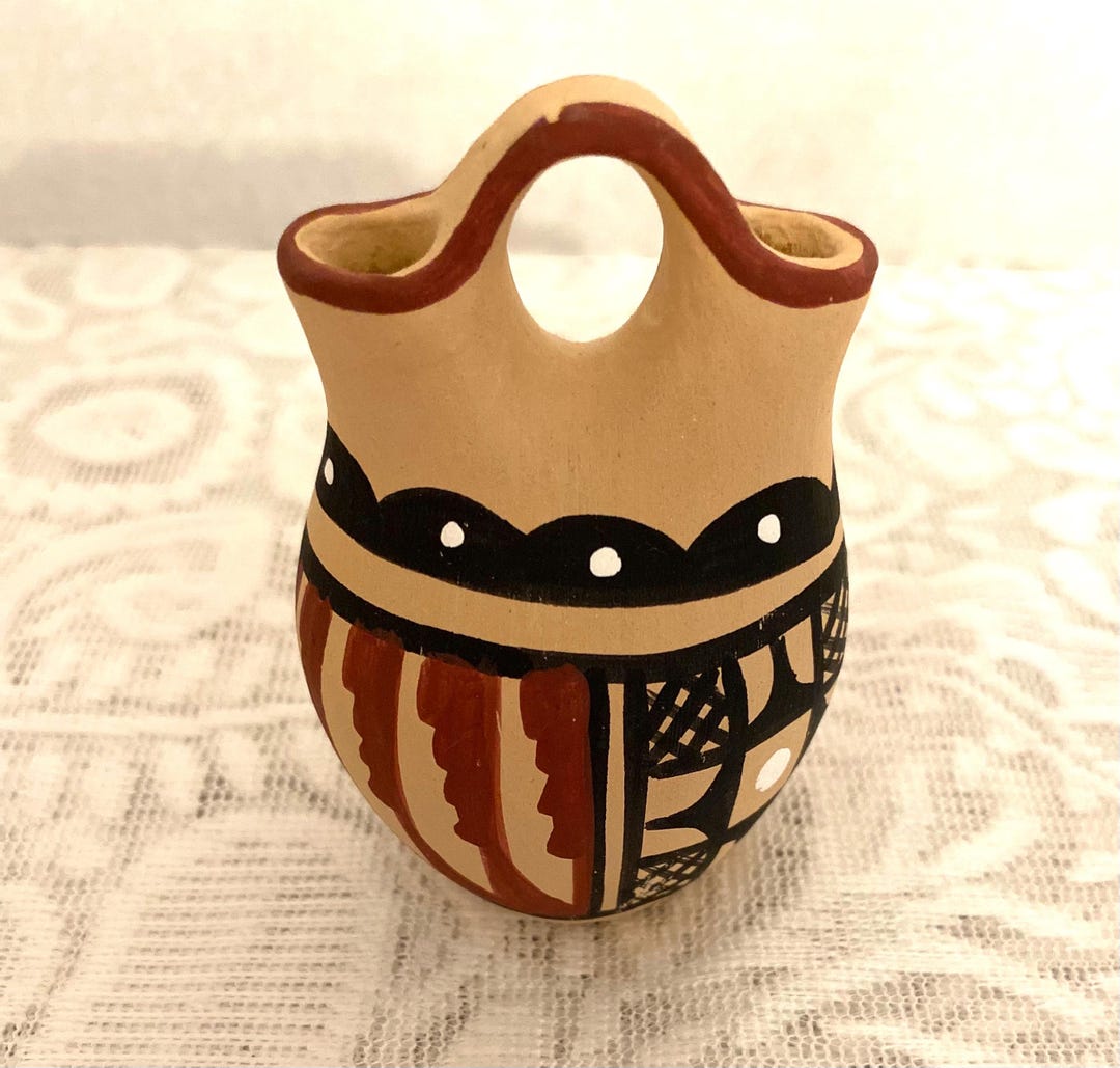 Native American Jemez Pueblo Pottery Chinana Miniature Pot - Etsy