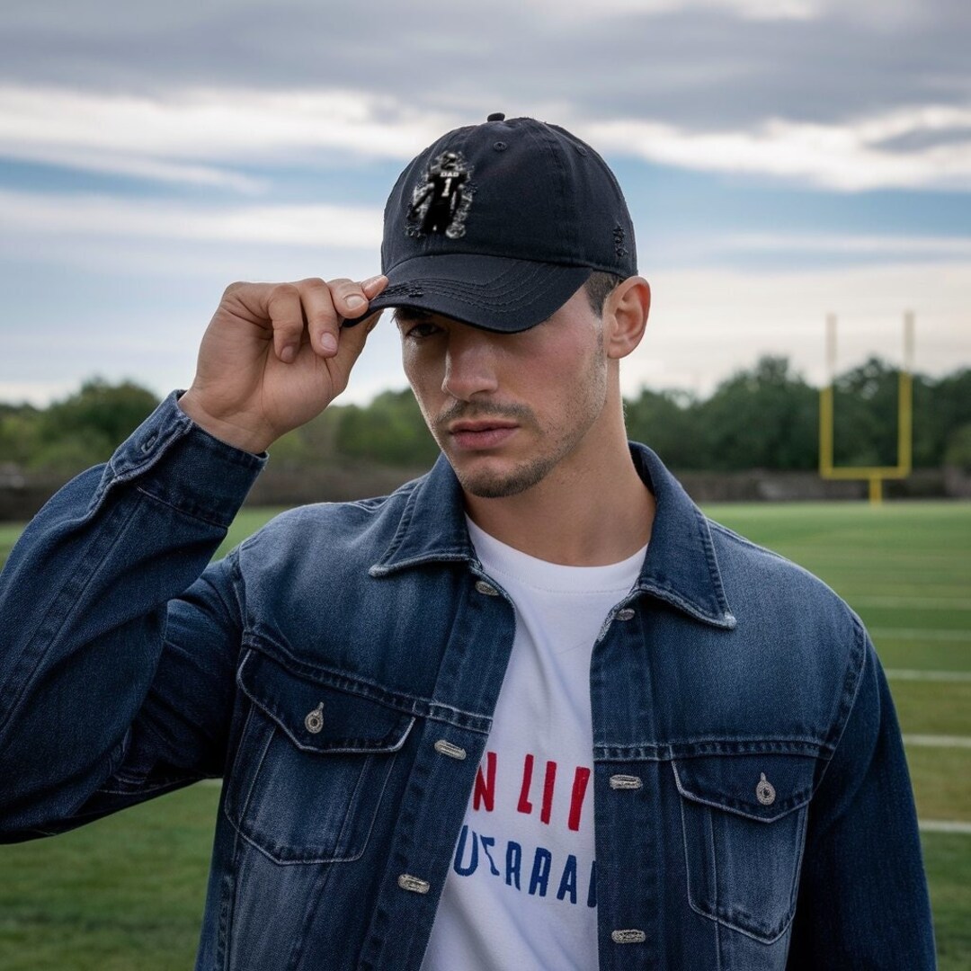 Father's Day Cap Sport Design Gift. Phrase dad 1 for Daily Use. Brand ...