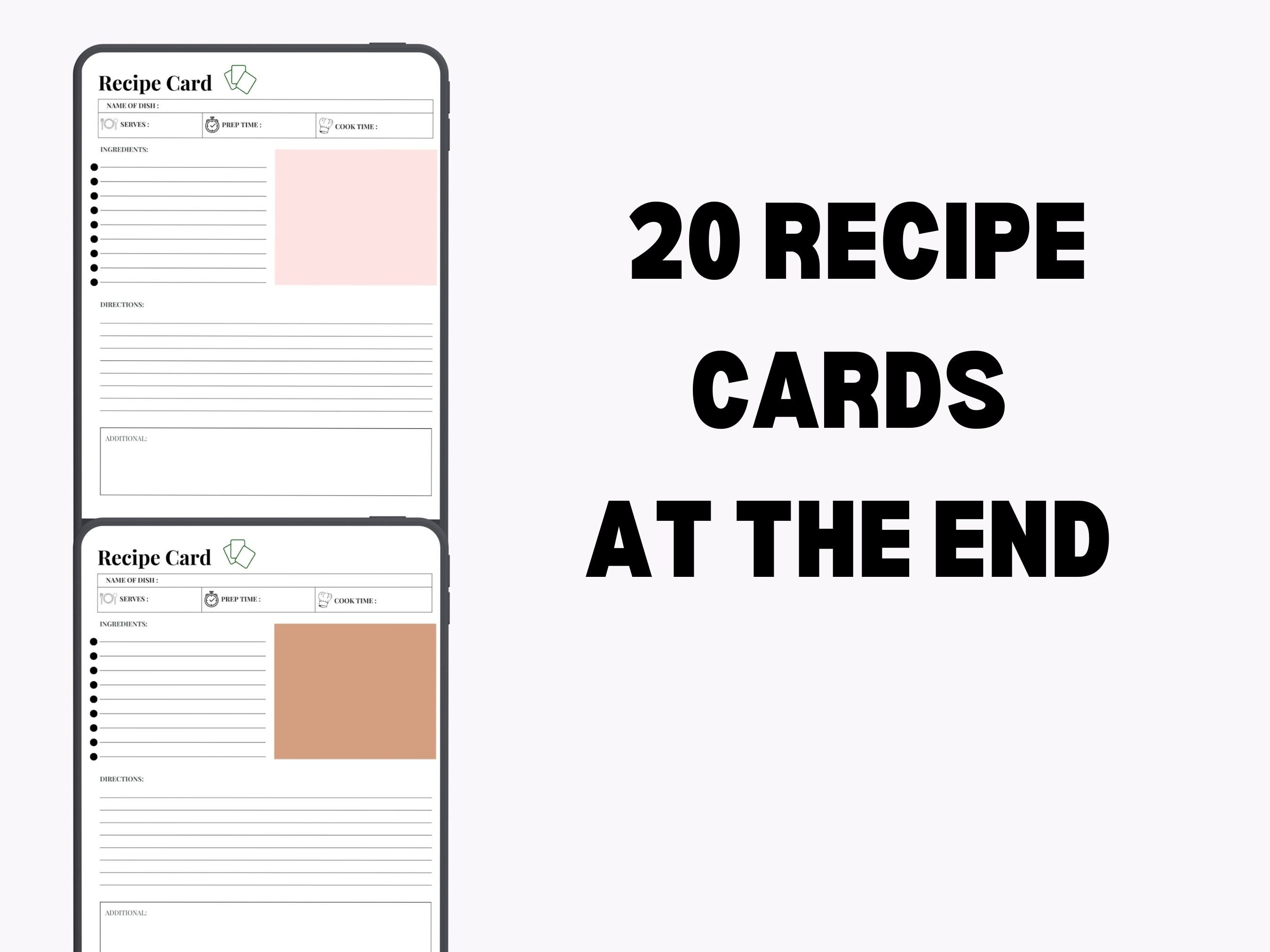 Digital & Printable Weekly Meal Planner With Grocery List Template ...