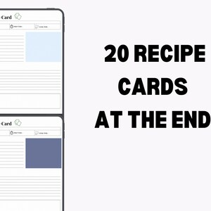 Printable or Digital Meal Plan With Grocery List Template, Weekly Meal ...