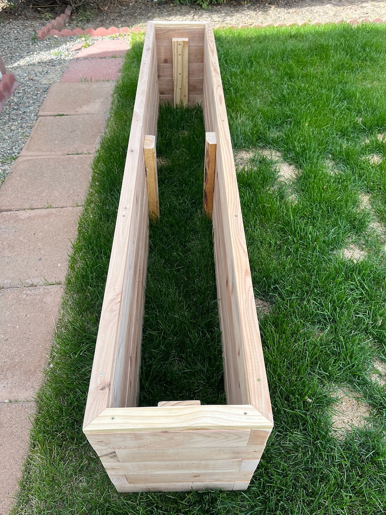 Cedar Planter Box Build Plans - Etsy Canada