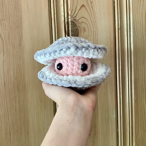 Crochet Clam - Etsy