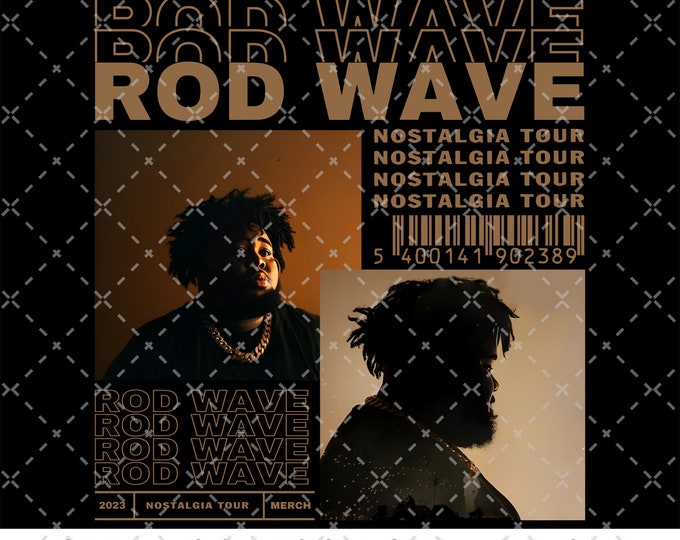 Rod Wave Png Design, Rod Wave Nostalgia Png File, 90s Rap Music, Rapper ...