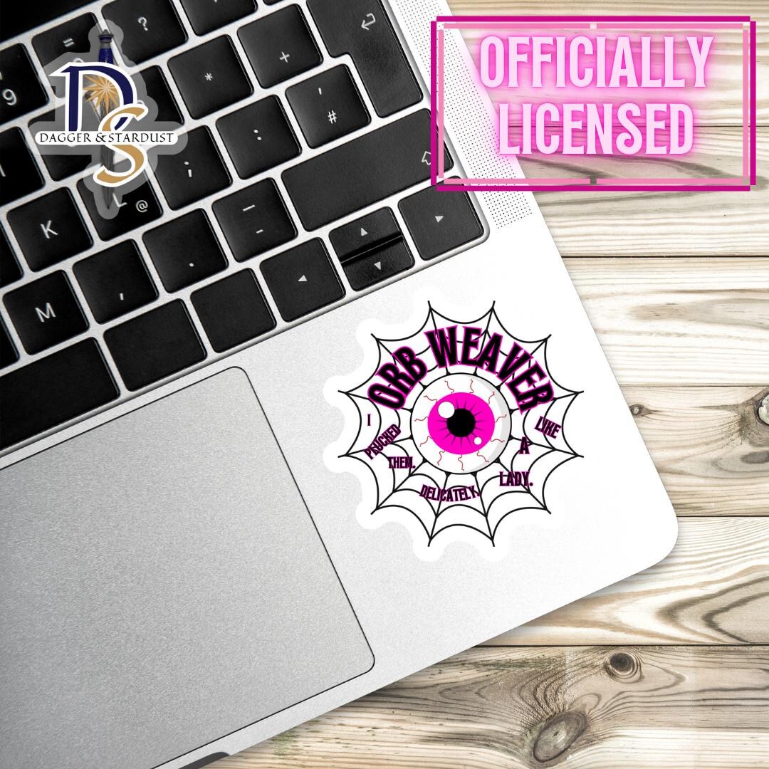 Officially Licensed Orb Weaver Sticker, Brynne Weaver Merch, Kindle ...