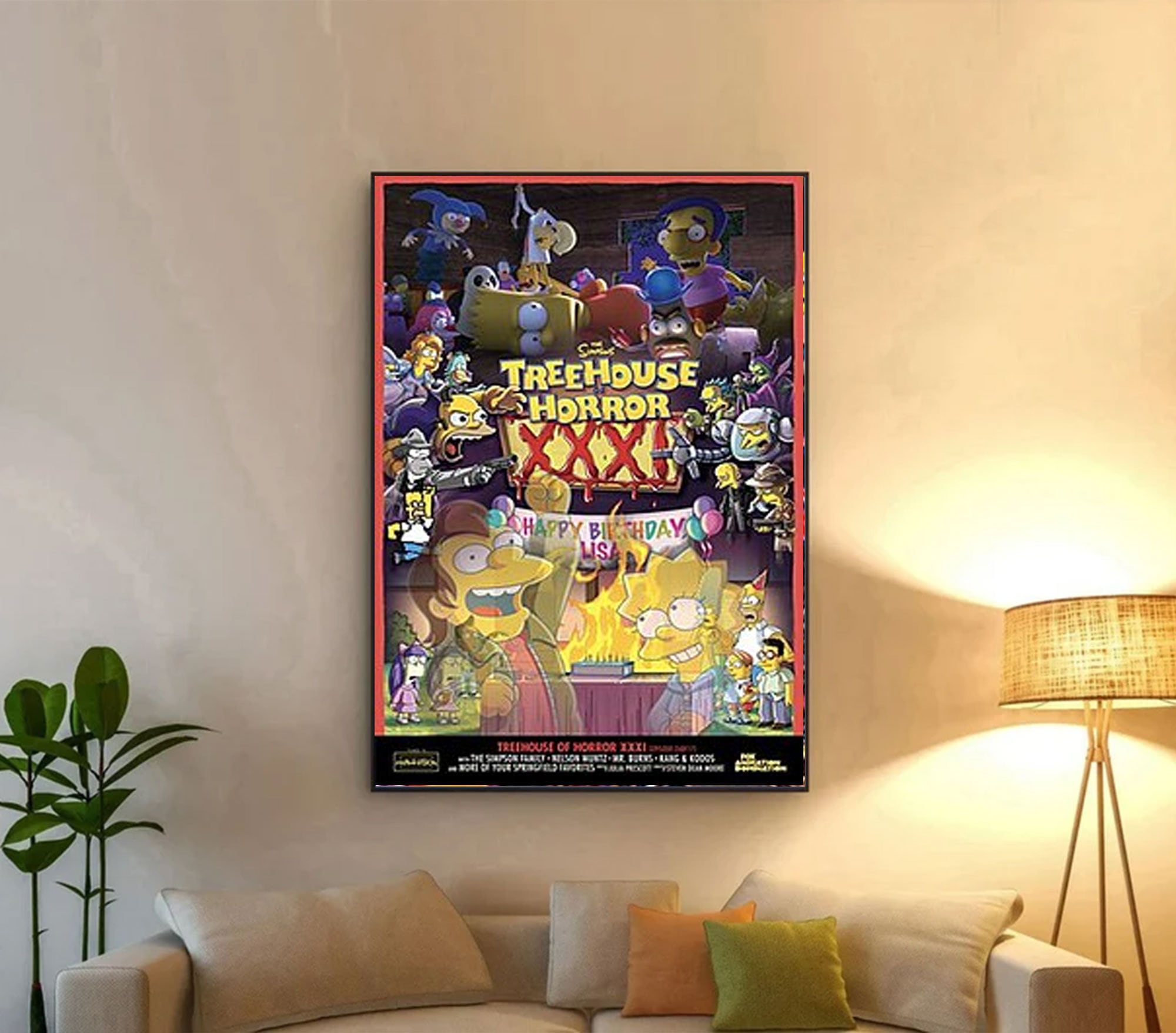 Simpsons Treehouse Of Horror XXIII Poster Designed & Sold By ChaZhan