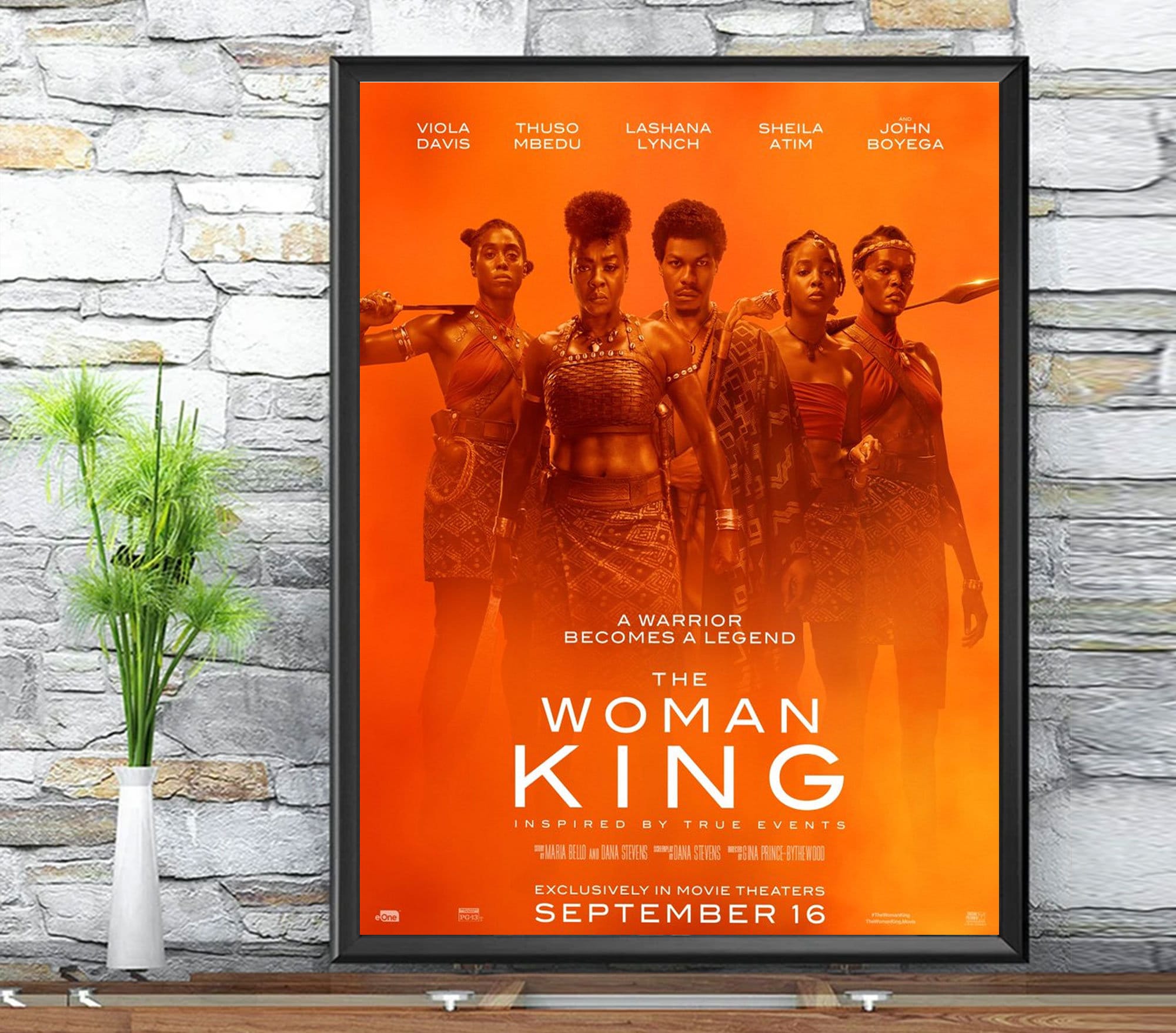 A Warrior Becomes A Legend The Woman King Poster, The Woman King ...