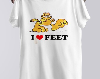I Love Feet Shirt - Etsy
