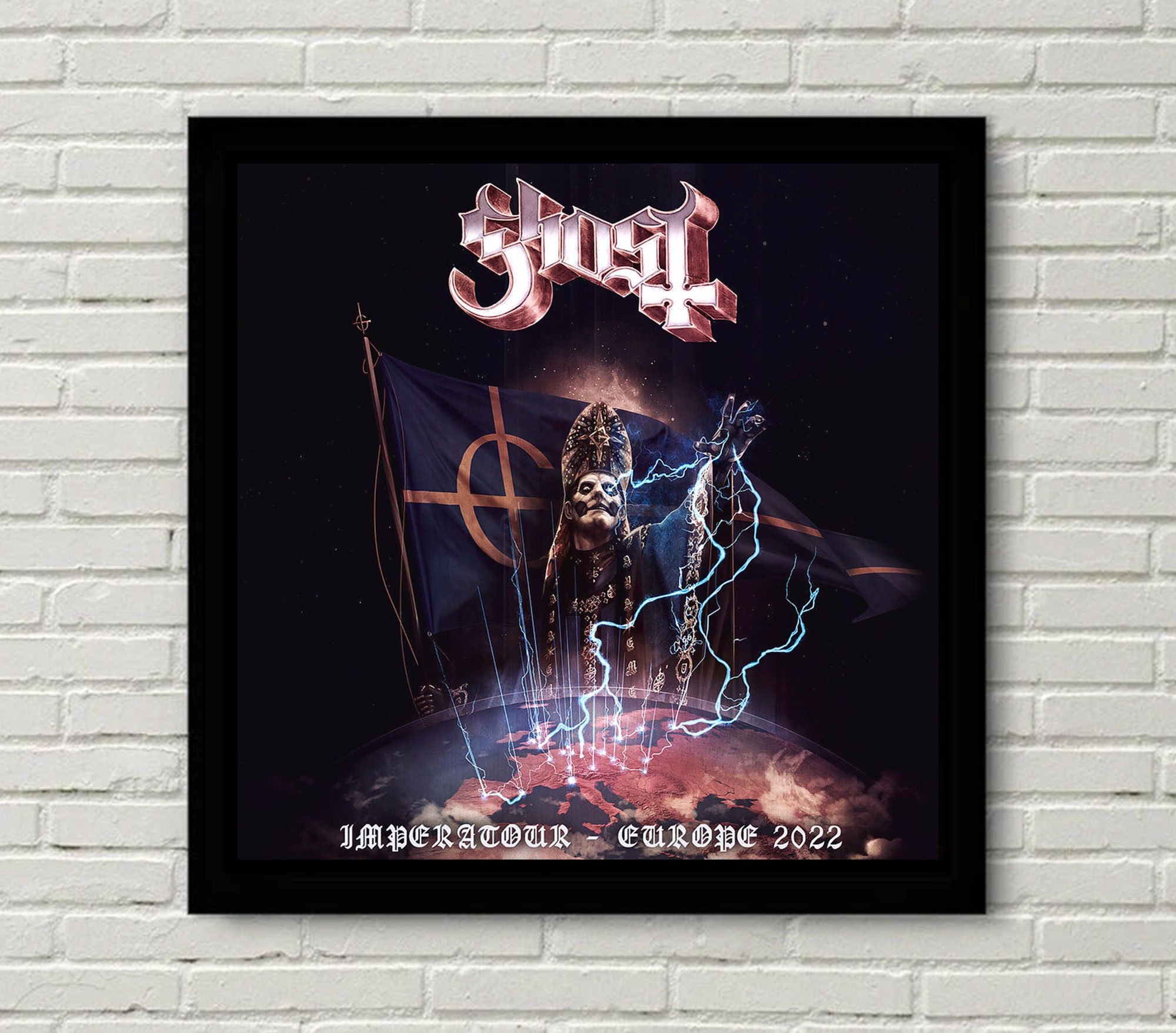 Poster Ghost Imperator Europe Tour 2022 Poster, Ghost 2022 Tour Poster