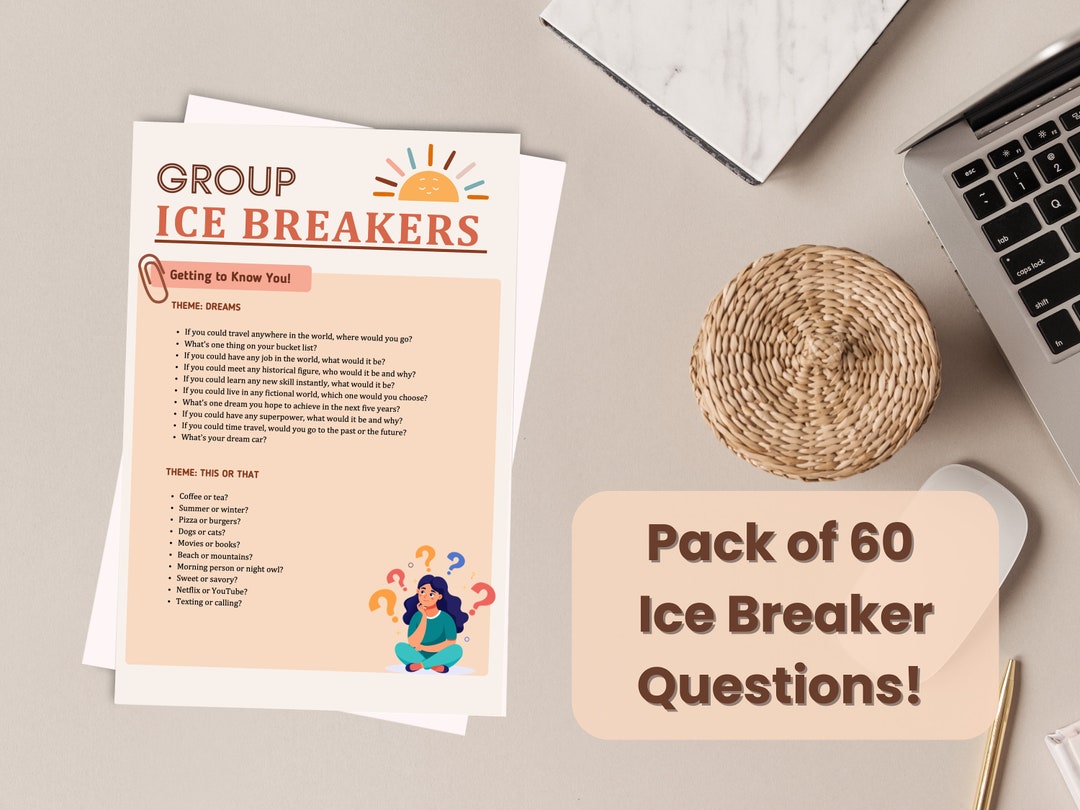 60 Ice Breaker Questions Youth and Young Adult Small Groups Creative ...