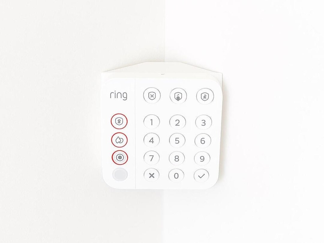 Ring Alarm Keypad Eckwandhalterung (2nd Gen) - Etsy.de