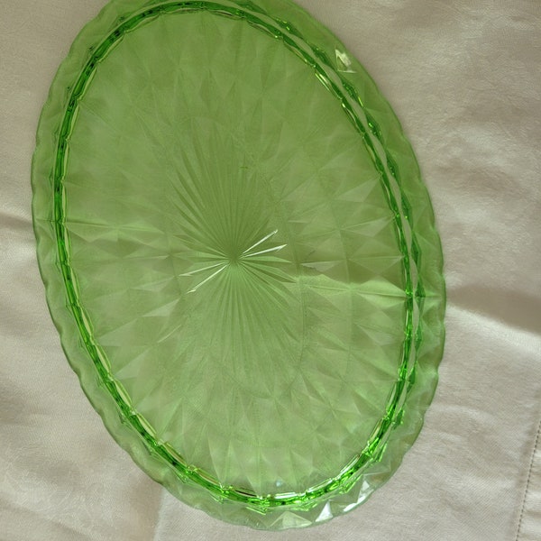 Green Depression Glass Patterns - Etsy