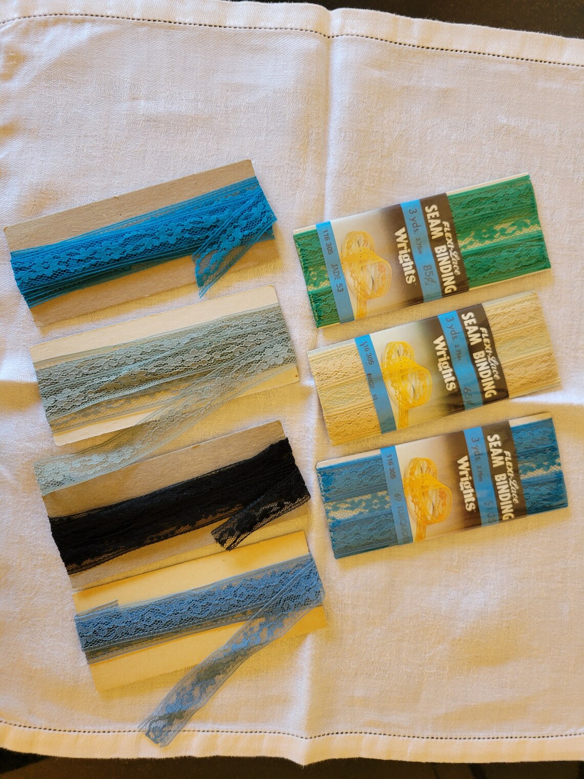 Assortment of Lace Seam Binding - Etsy
