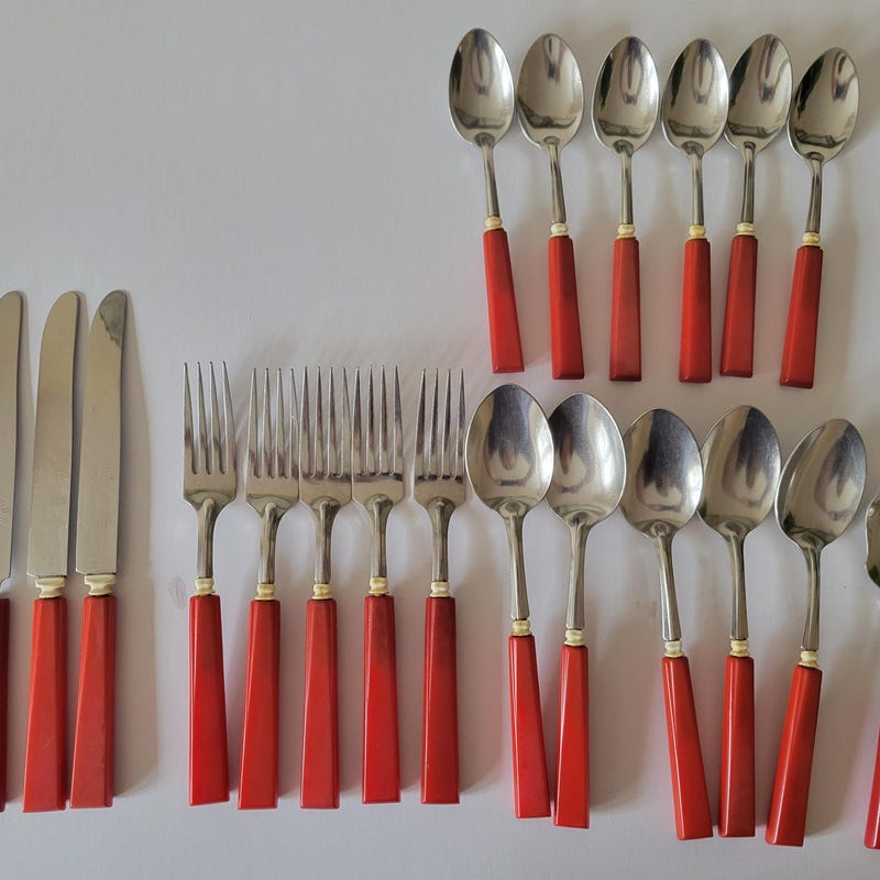 Bakelite Flatware - Etsy