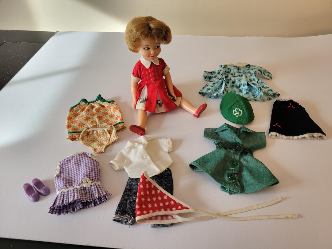 Vintage Penny Brite Doll With Wardrobe - Etsy