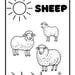10 Page Farm Coloring Book Printable Download, Farm Animals, Preschool ...