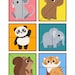 Downloadable Easy Toddler Puzzle Printables, 32 Pieces, 16-2 Piece ...
