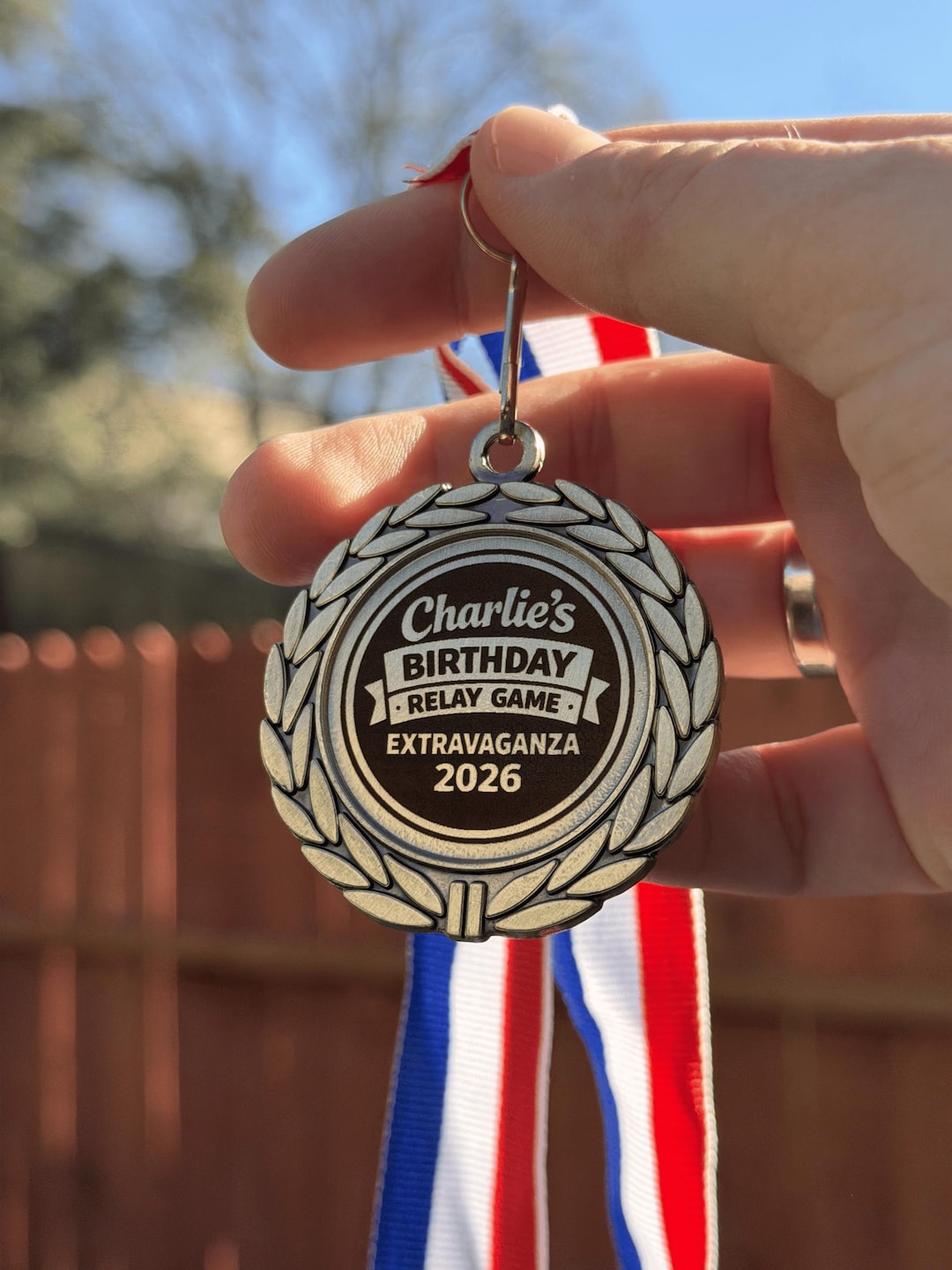 Custom Engraved Party Award Medals With Ribbon, Custom Engraved Medals ...