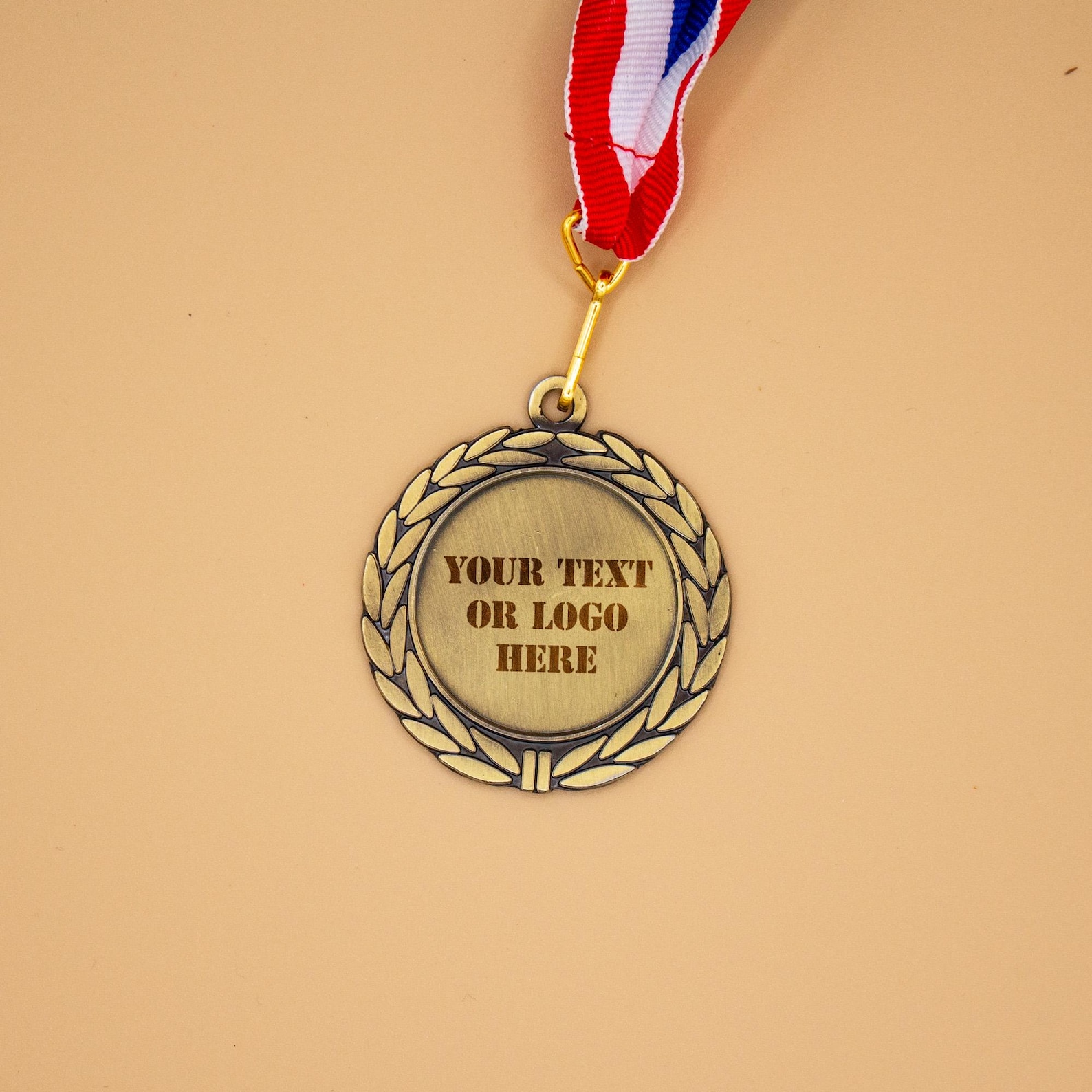 Custom Engraved Bronze Award Medals With Ribbon - Custom Engraved ...