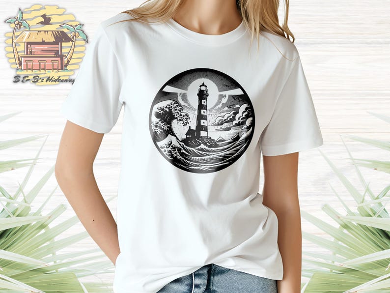 Lighthouse SVG Digital Download, Nautical Laser Engraving File ...