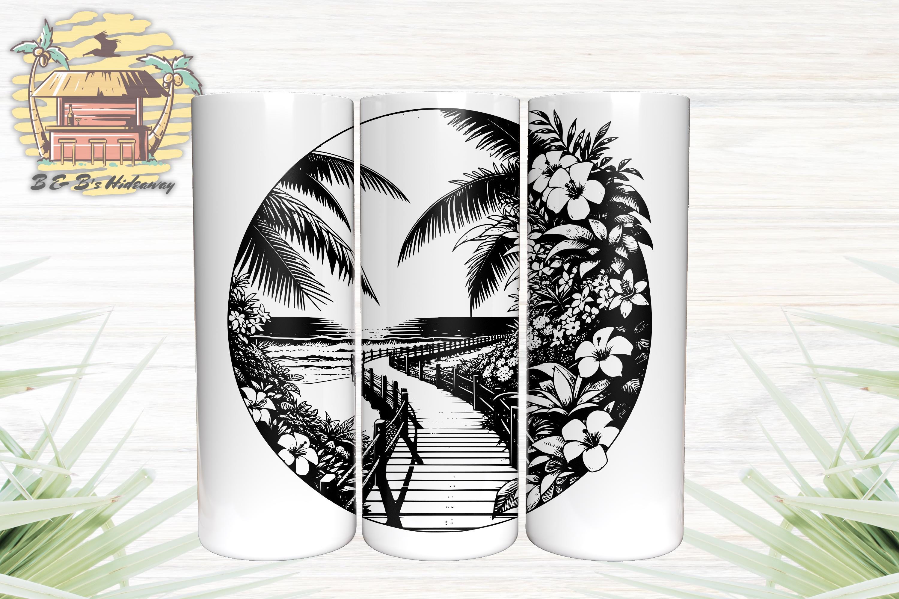 Tropical Beach Boardwalk Pathway SVG, Digital Download for Laser ...