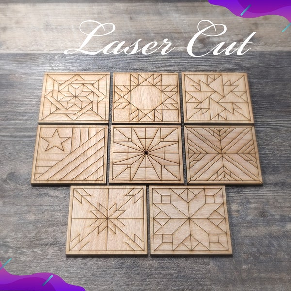Laser Cut Quilt Kit - Etsy
