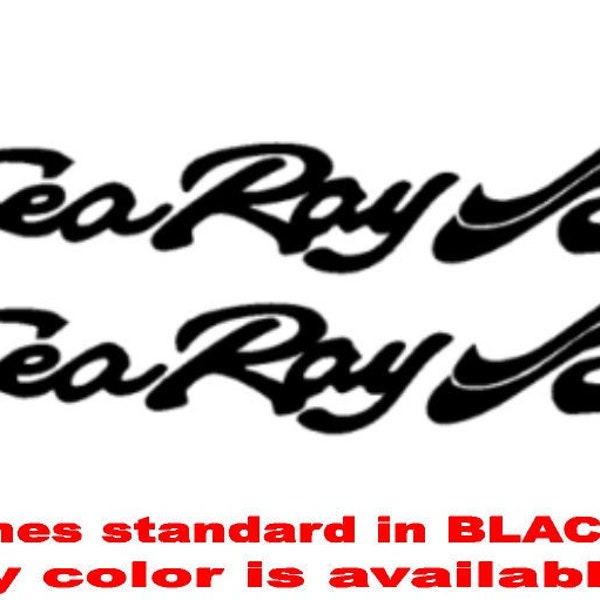 Boat Sea Ray Decals - Etsy