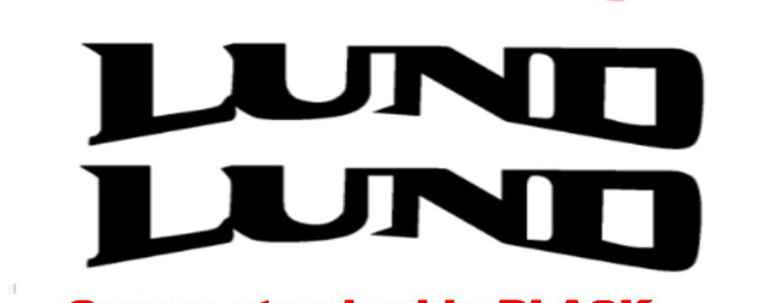 Custom Order. 2 10 Long Lund Decals. - Etsy