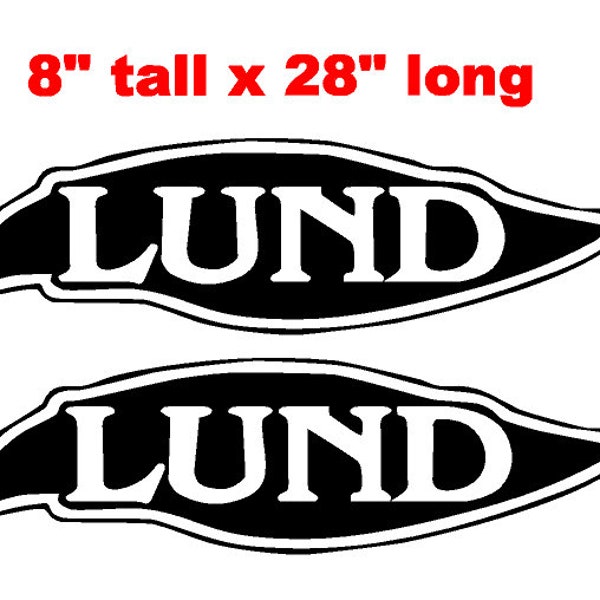 Lund Boat Decals - Etsy